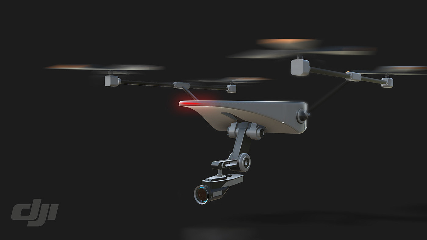 DJI Drone Design - 普象网