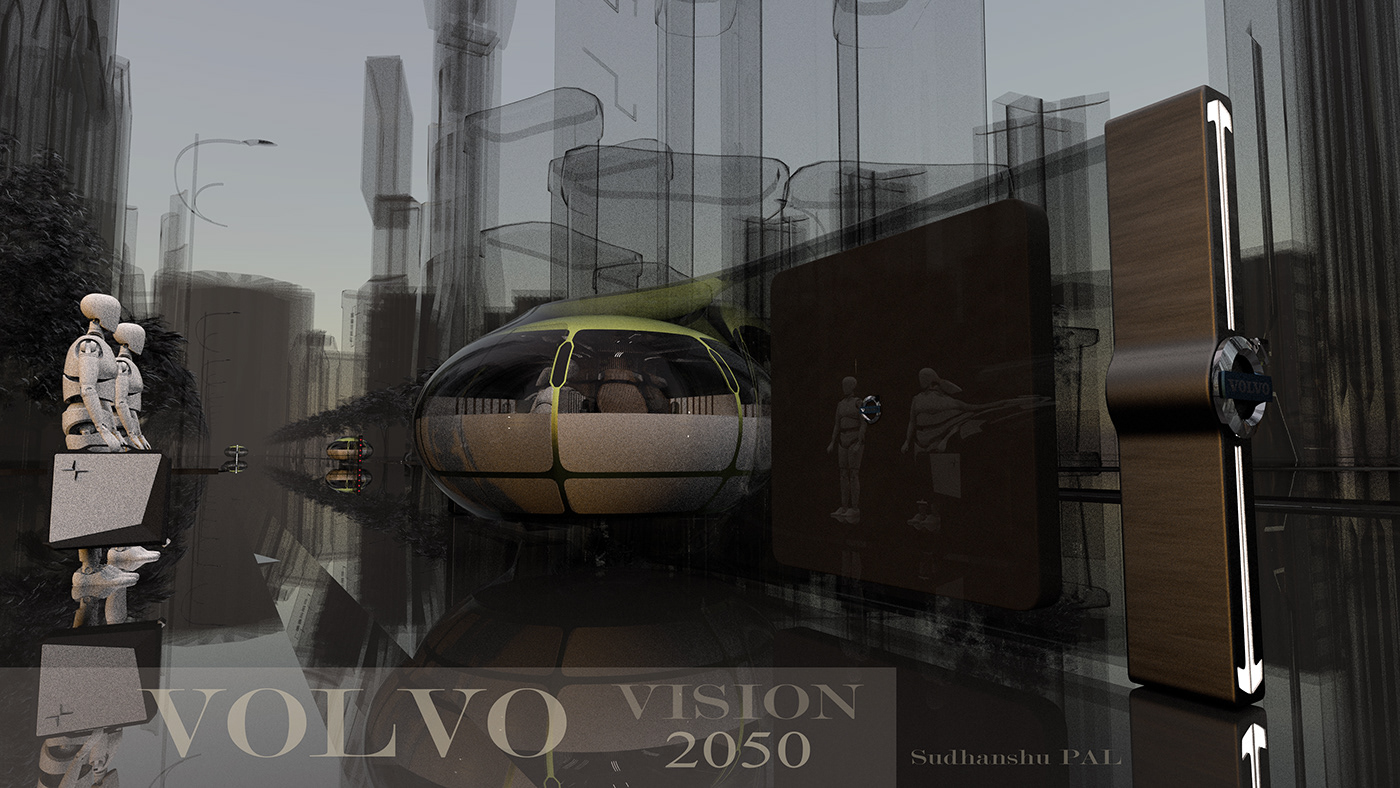VOLVO VISION 2050 Concept #volvodesigncompetition - 普象网