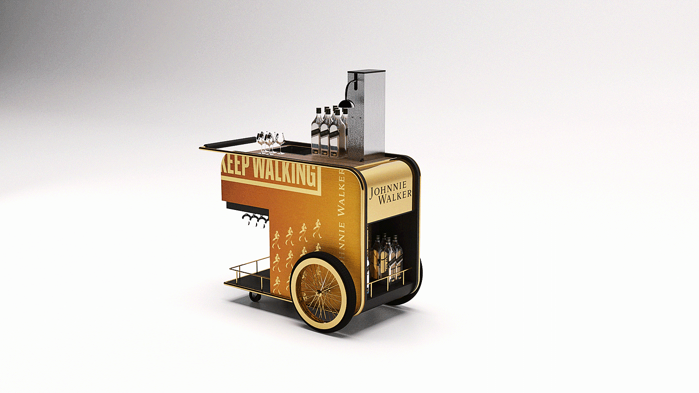 JOHNNIE WALKER TROLLEY - 普象网