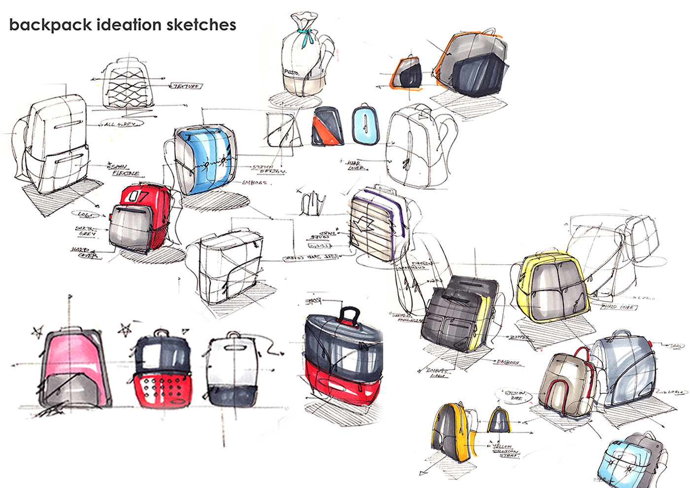 Puisto Backpack Design - 普象网