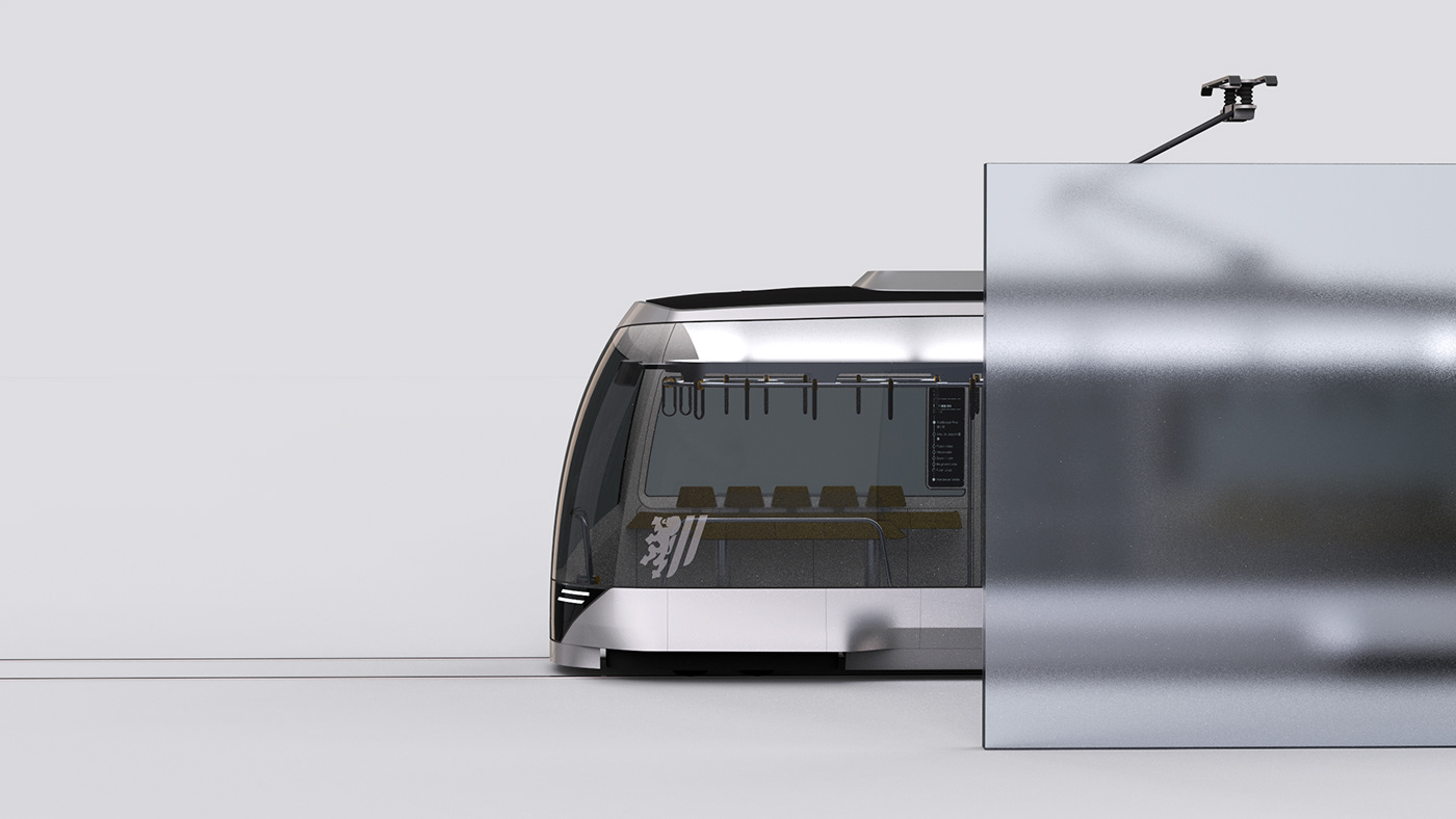 TRAM 2030 - driverless autonomous tram concept - 普象网