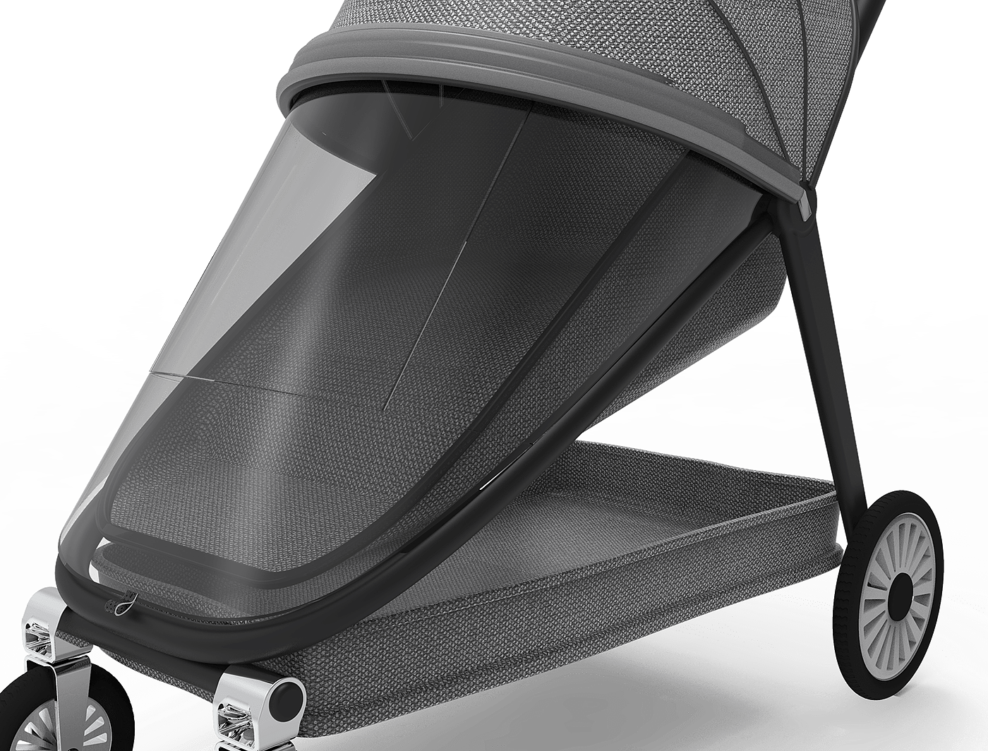 Ergonomic baby buggy - 普象网