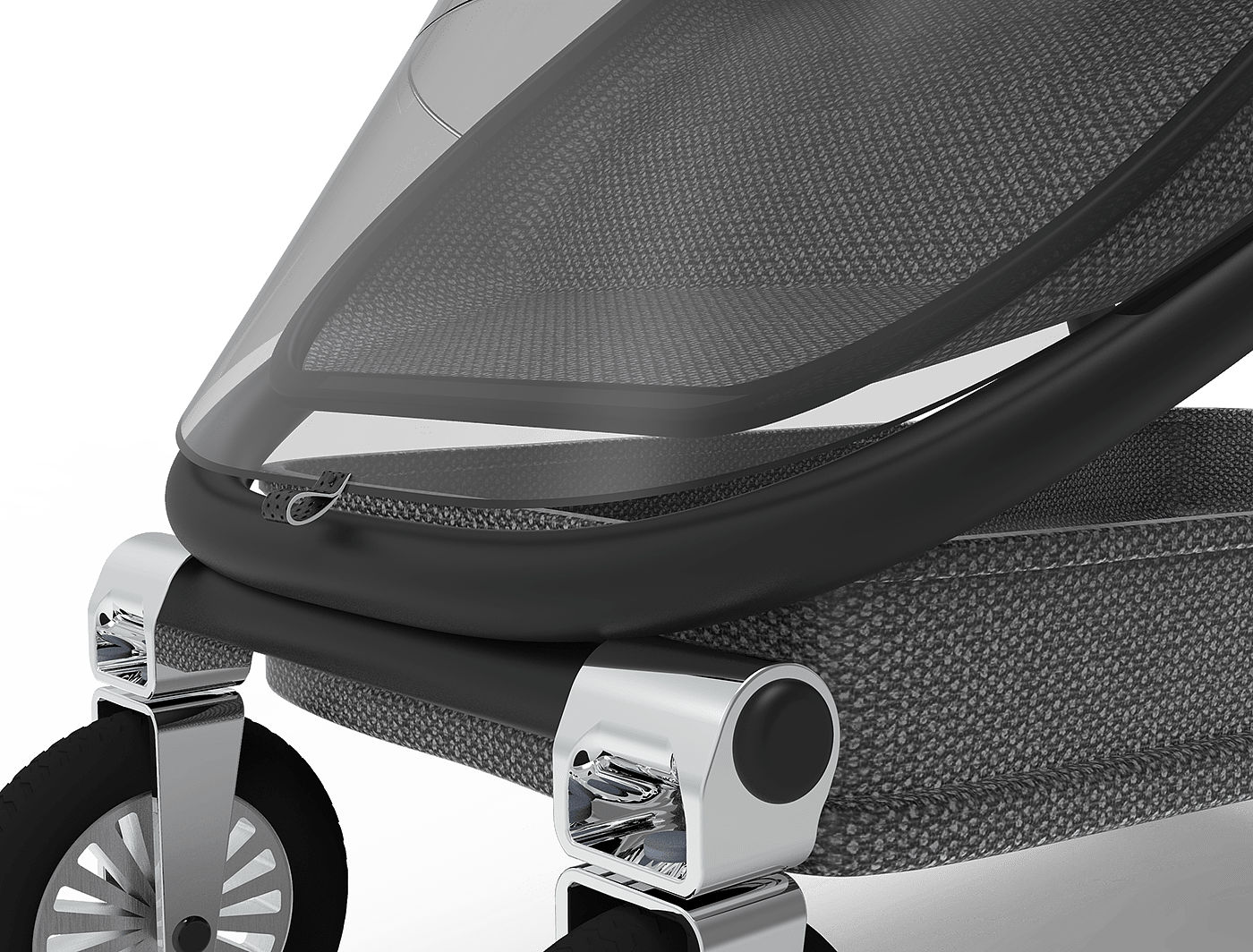 Ergonomic baby buggy - 普象网