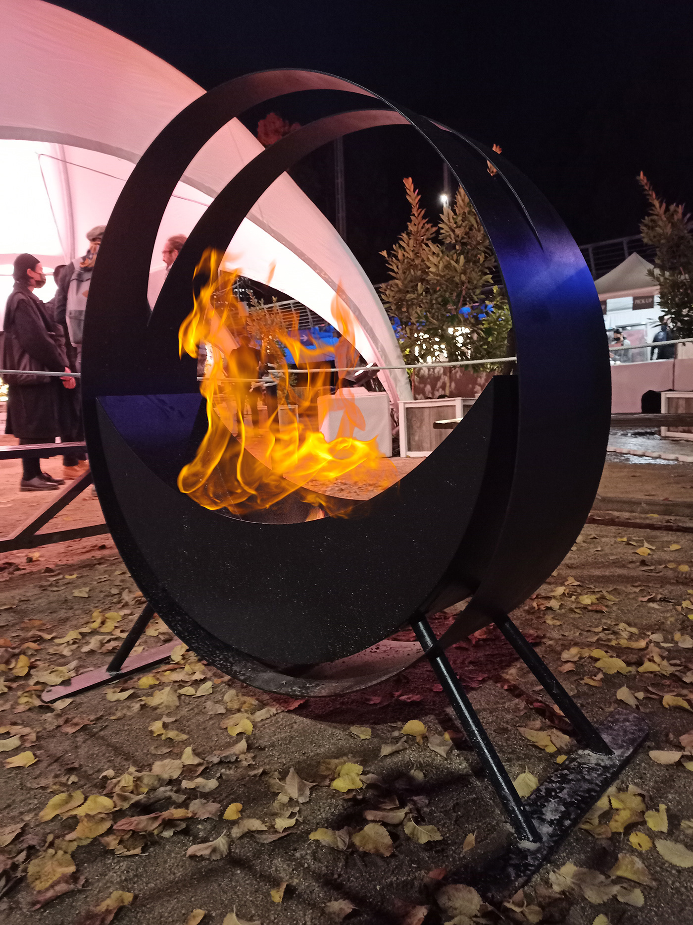 LUNA: Fire-Pit Design; RISING Festival 2021 - 普象网