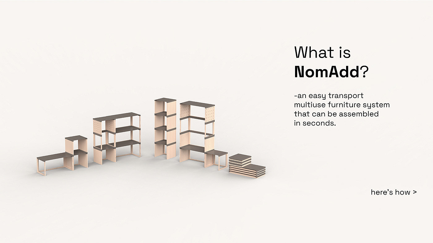 NomAdd Furniture System - 普象网