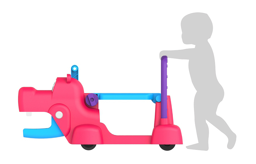 Baby Ride-on Toy: Scoot & Scoop Hippo! - 普象网