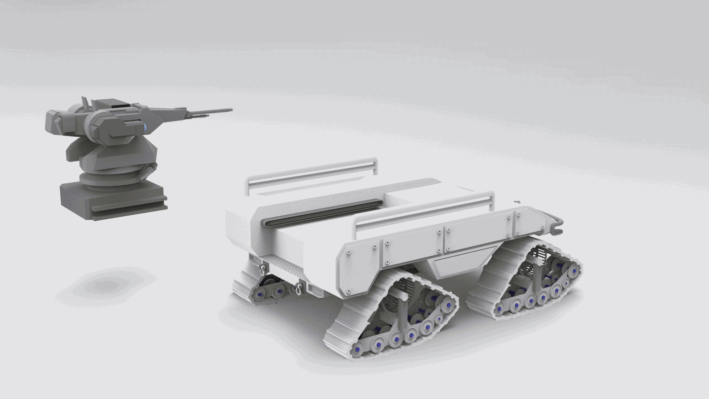 UNMANNED GROUND VEHICLE 4X4: UGV MODULAR - 普象网