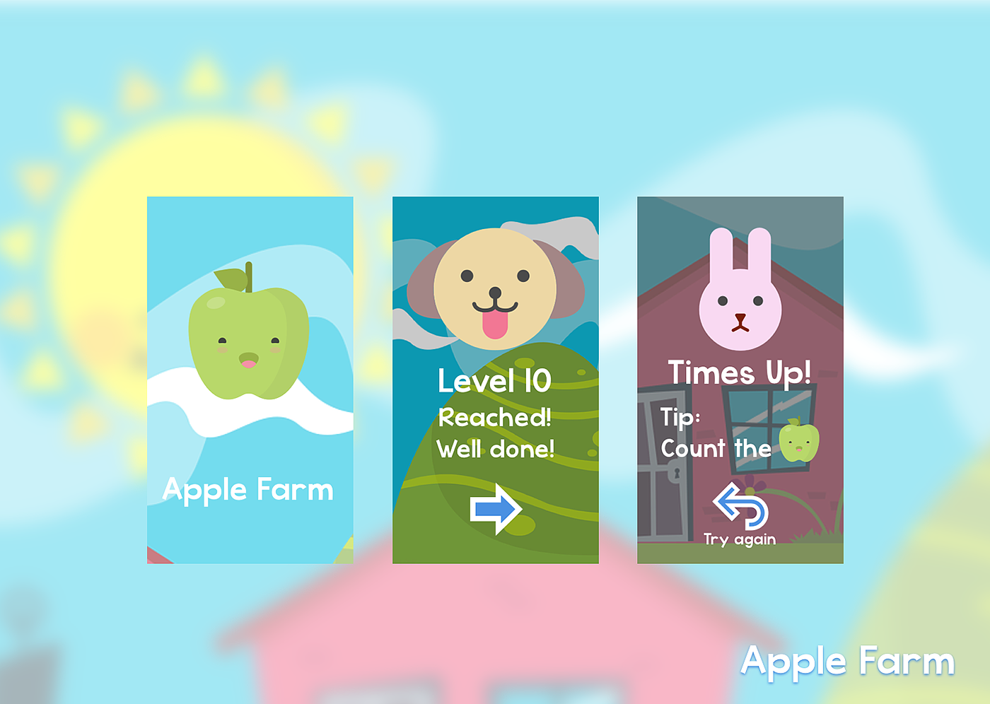 011 UI Challenge Flash Message Apple Farm - 普象网