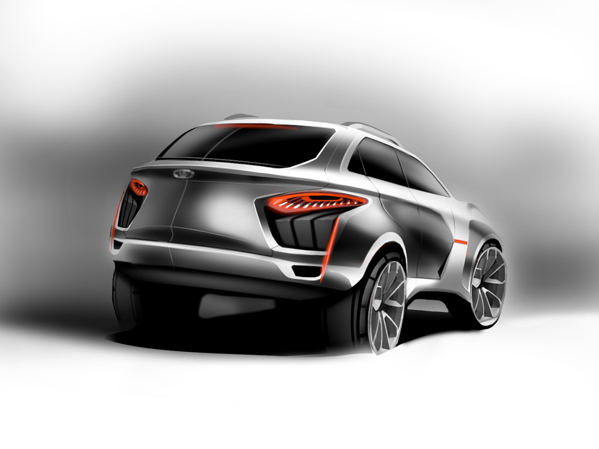 这款时尚现代的Lada C 概念车绝对能赢得你的青睐 - 普象网