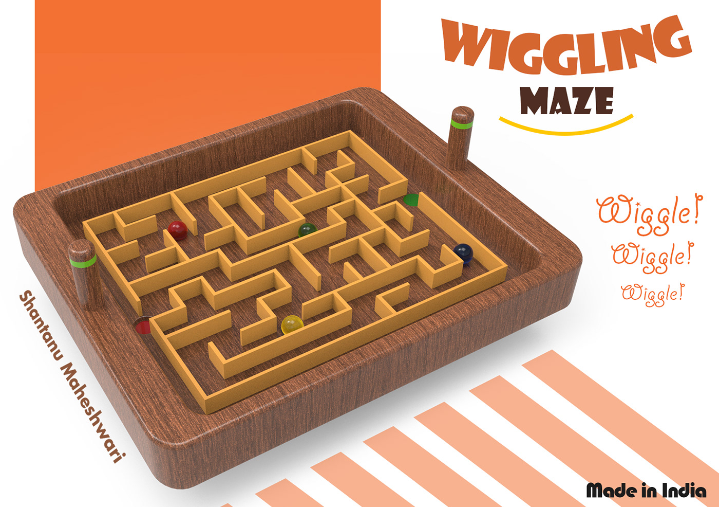Wiggling Maze- Toy & Game Design - 普象网