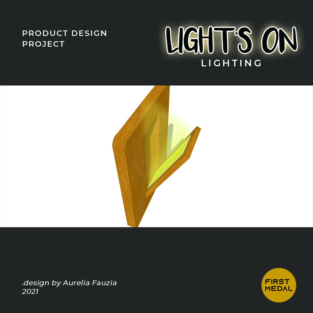 LIGHT'S ON / 2-WAY LIGHT [Product Design Project] - 普象网