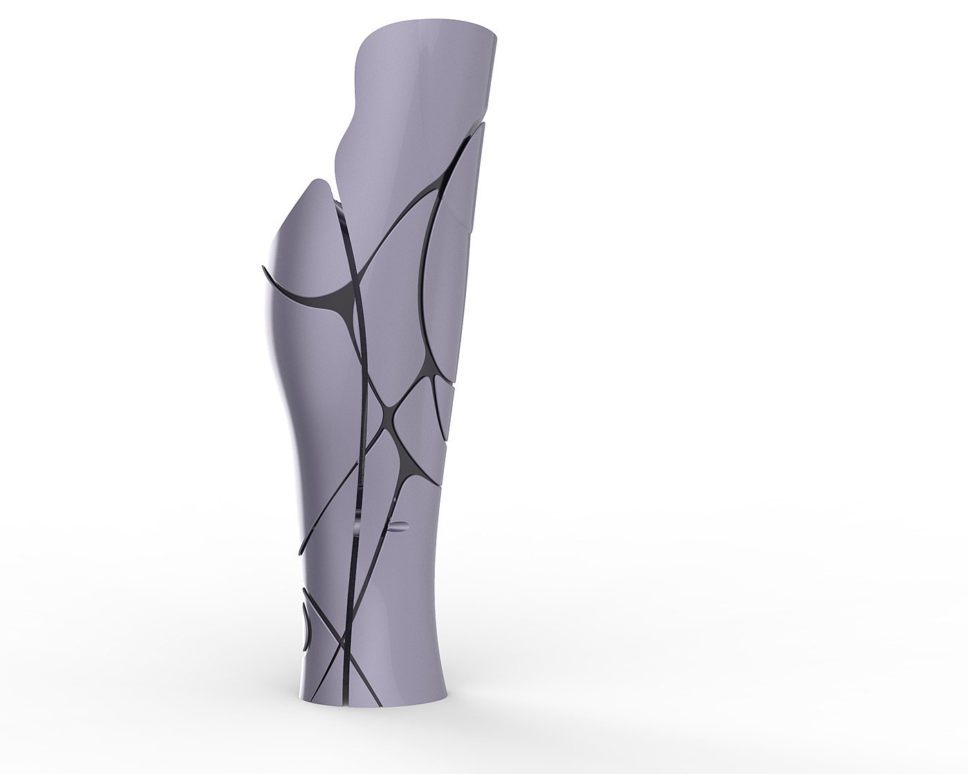 Customized 3D Printed prosthetic leg cover 5 - 普象网
