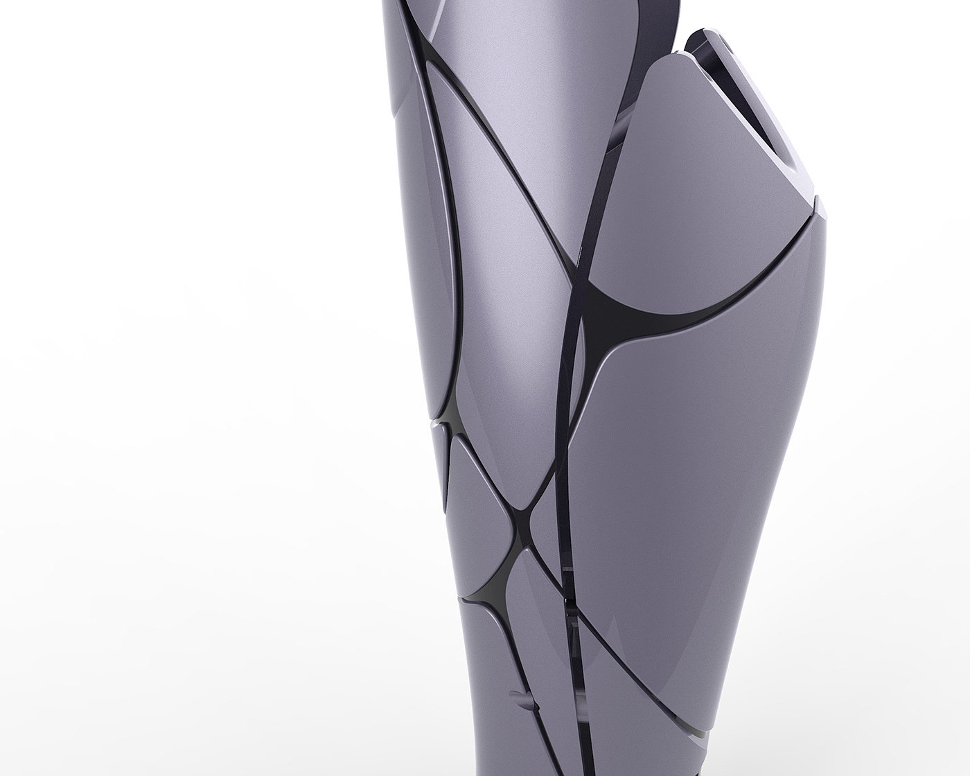 Customized 3D Printed prosthetic leg cover 5 - 普象网