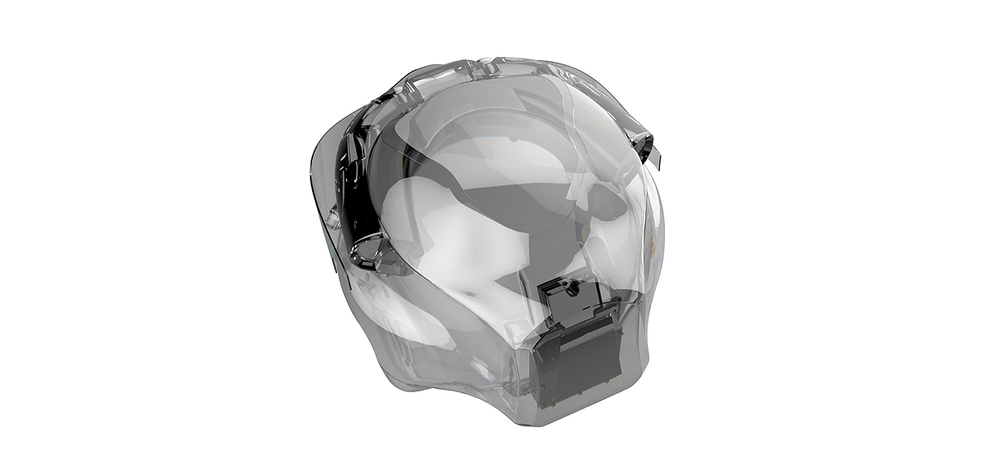 Combat Helicopter HUD Helmet Design Concept - 普象网