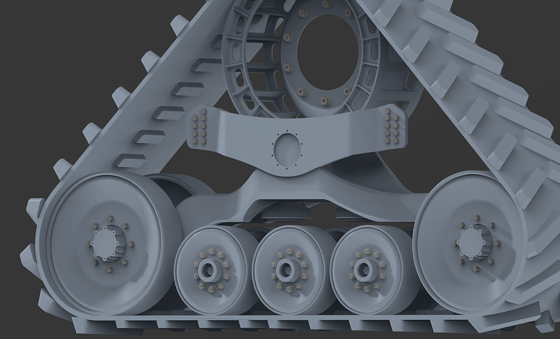 Tractor Track Sketch - 普象网