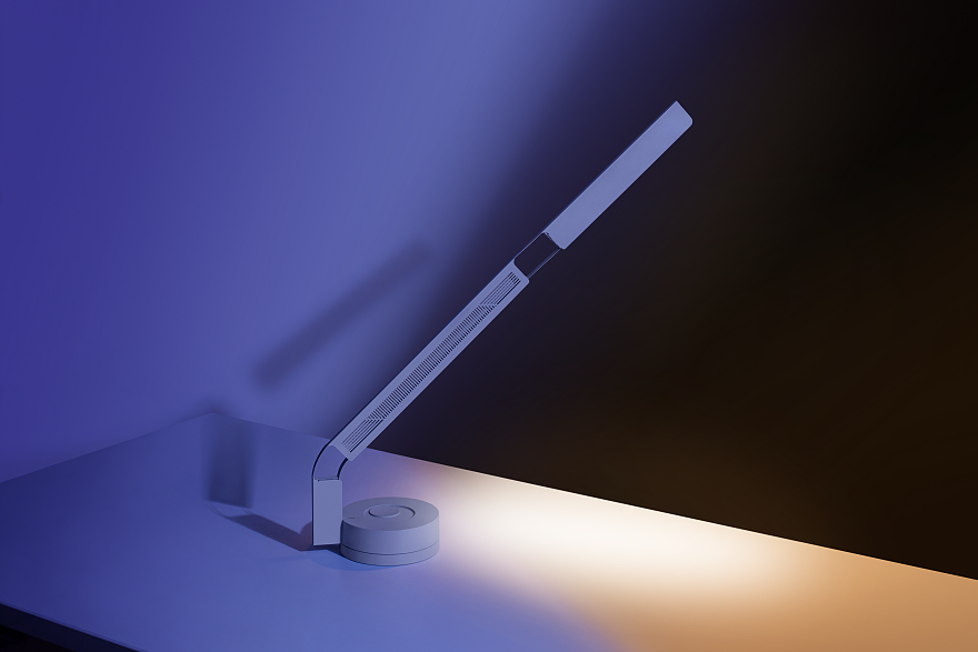 Fade Task Light 创意工作台灯，让你的办公桌变得更有小资情调~~ - 普象网