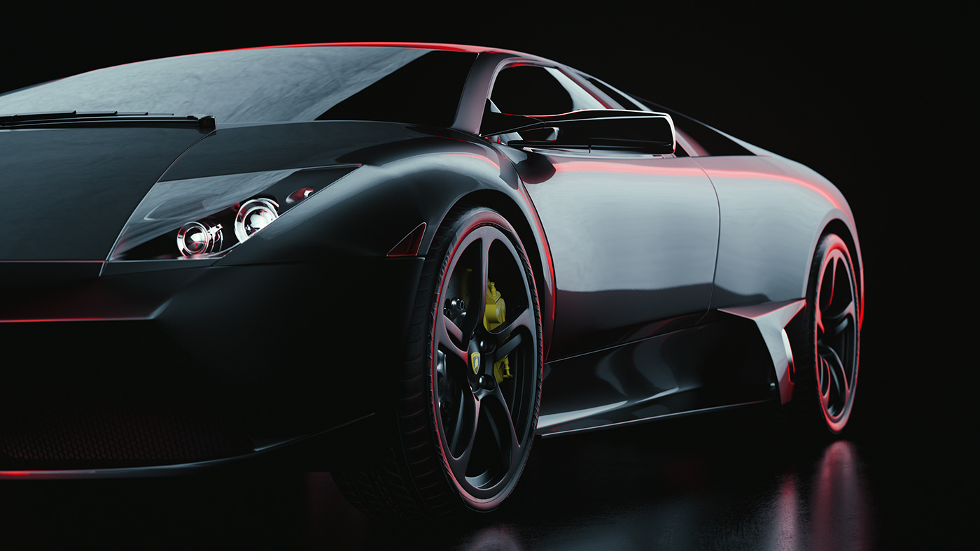 Lamborghini LP640-全新轿跑设计 - 普象网