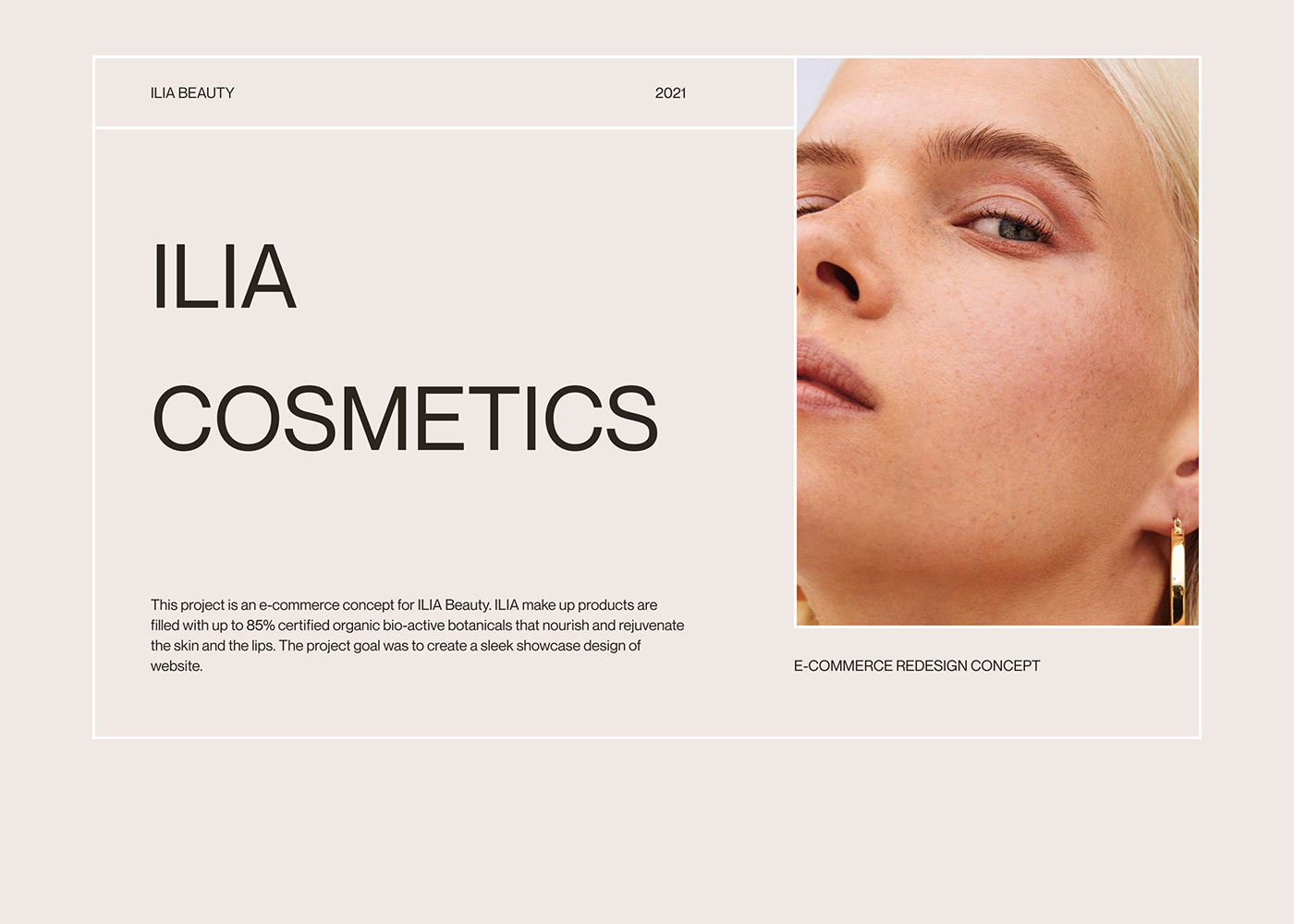 ILIA_E-commerce redesign concept - 普象网