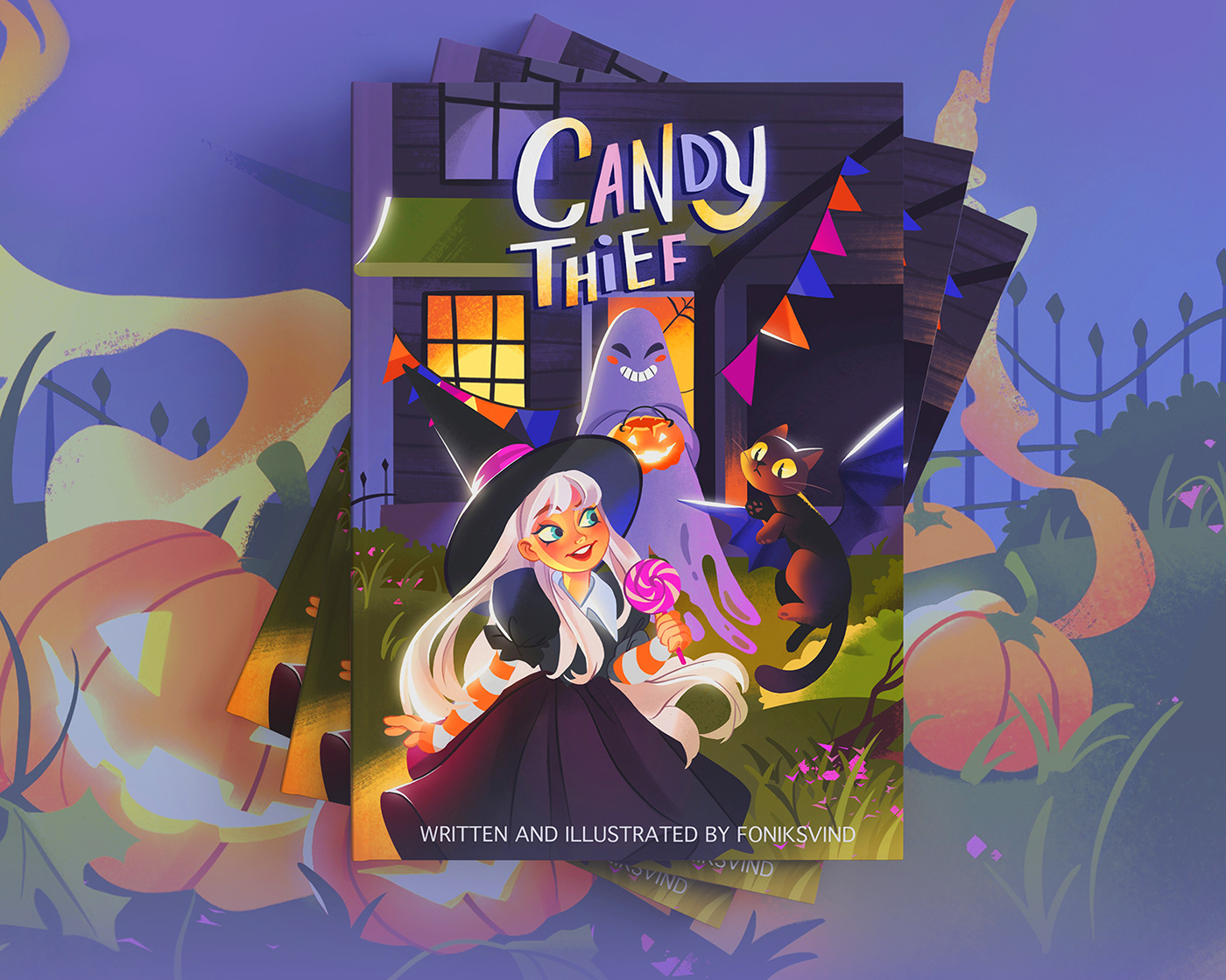 CANDY THIEF. Character design for children book - 普象网