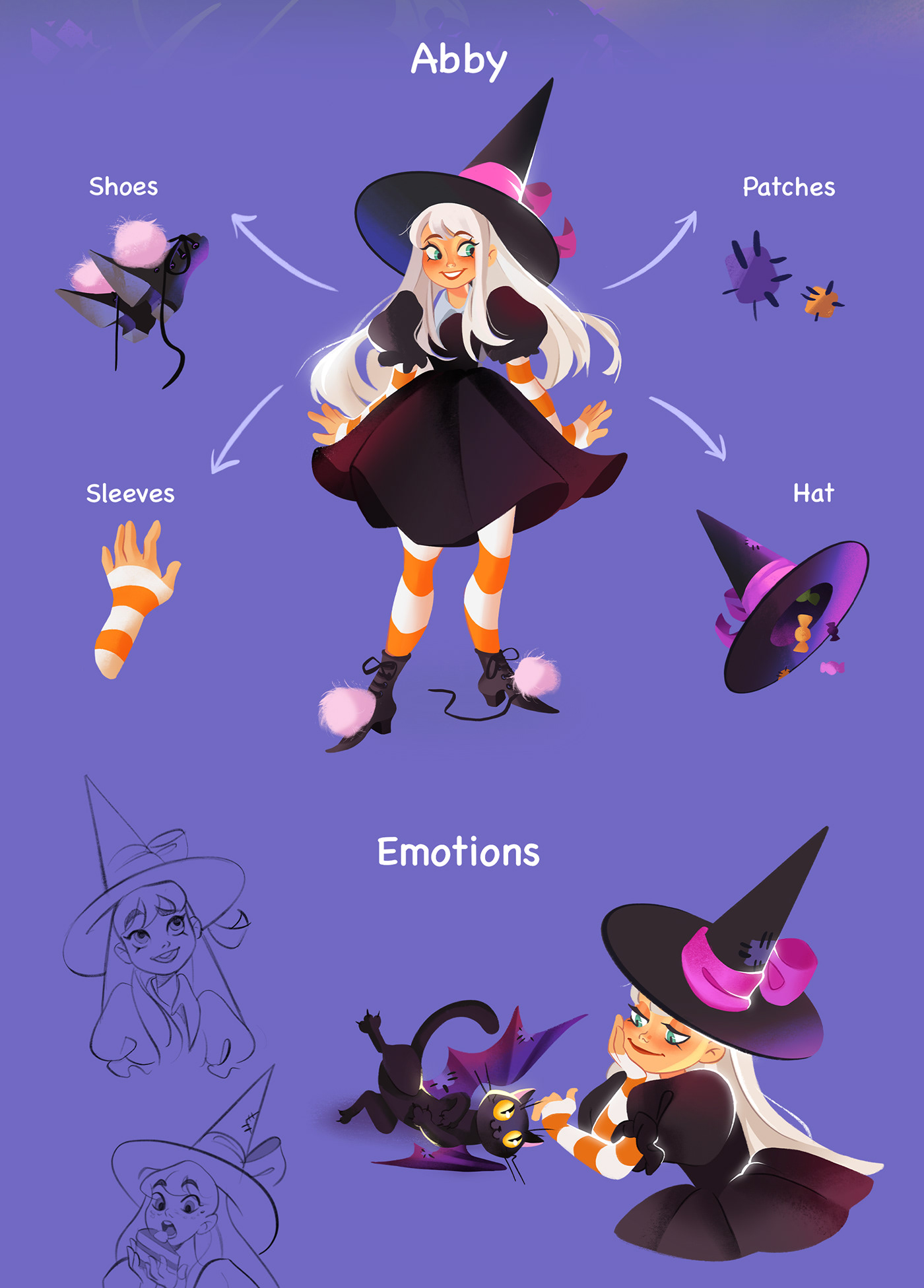 CANDY THIEF. Character design for children book - 普象网