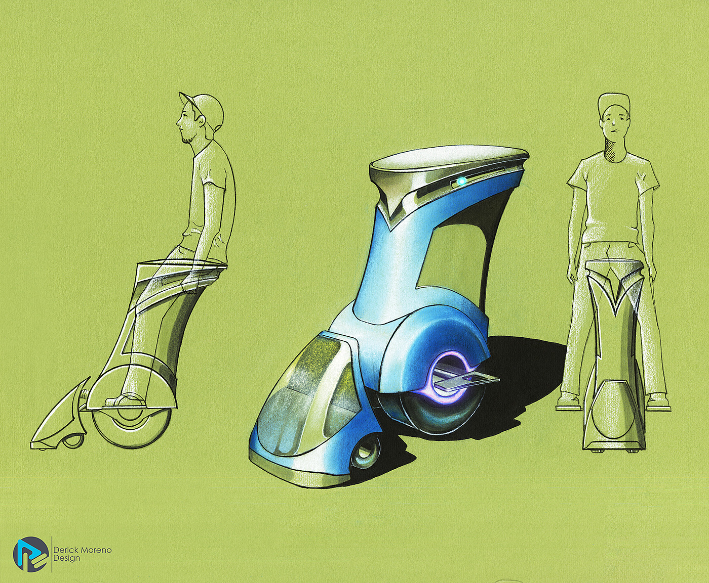 Vacuum Segway - 普象网