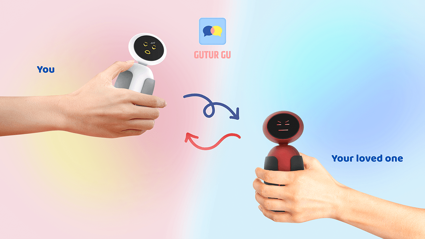 Gutur Gu - A long distance relationship device - 普象网