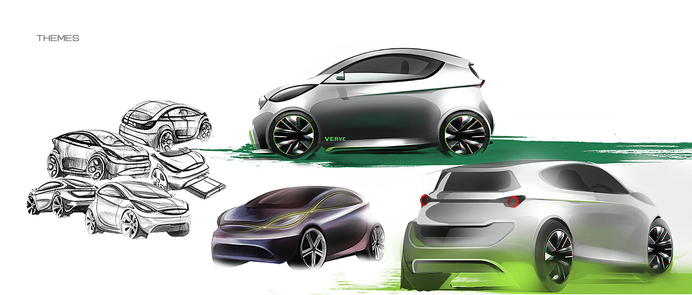 Scion Verve - Micro-car: Systems Design - 普象网