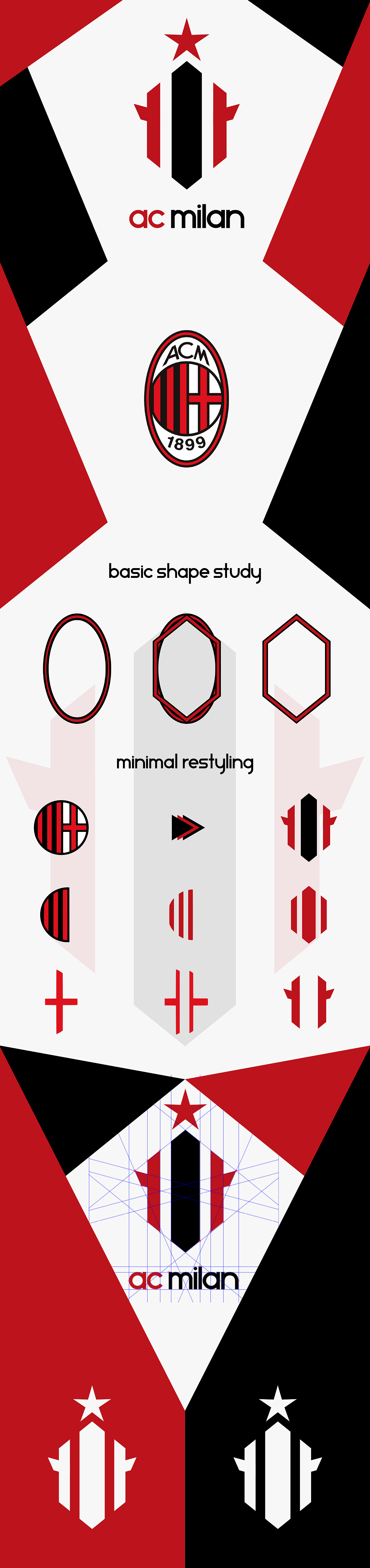 AC Milan logo restyling - 普象网