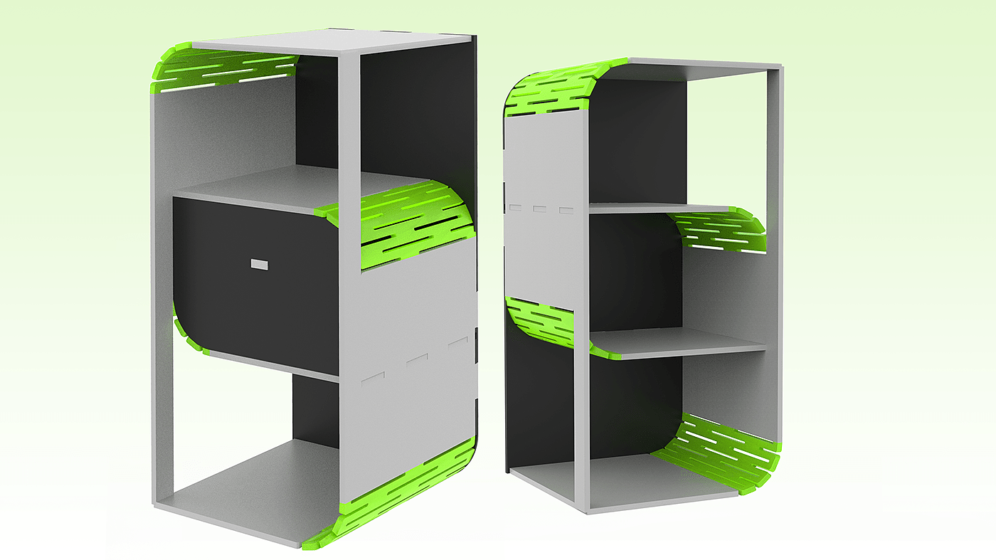 CNC Furniture - BenD_O Box - 普象网