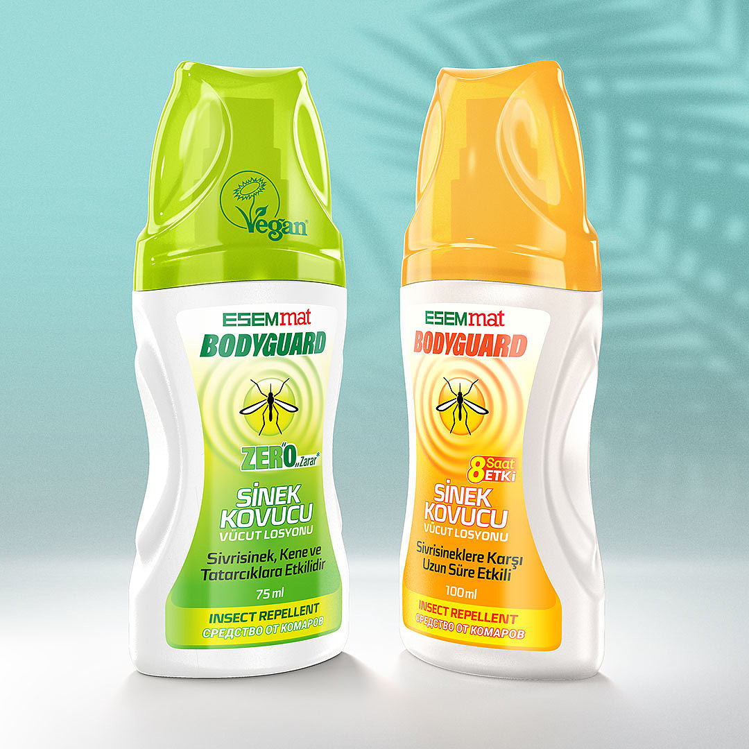 ESEM MAT BODYGUARD INSECT REPELLENT Packaging Design#N# - 普象网