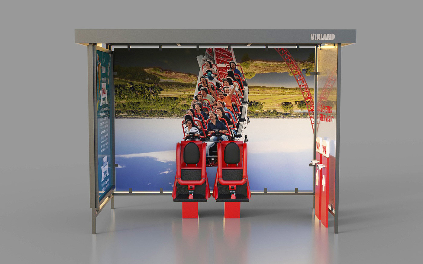 VIALAND - THEME PARK BUS STATION - 普象网