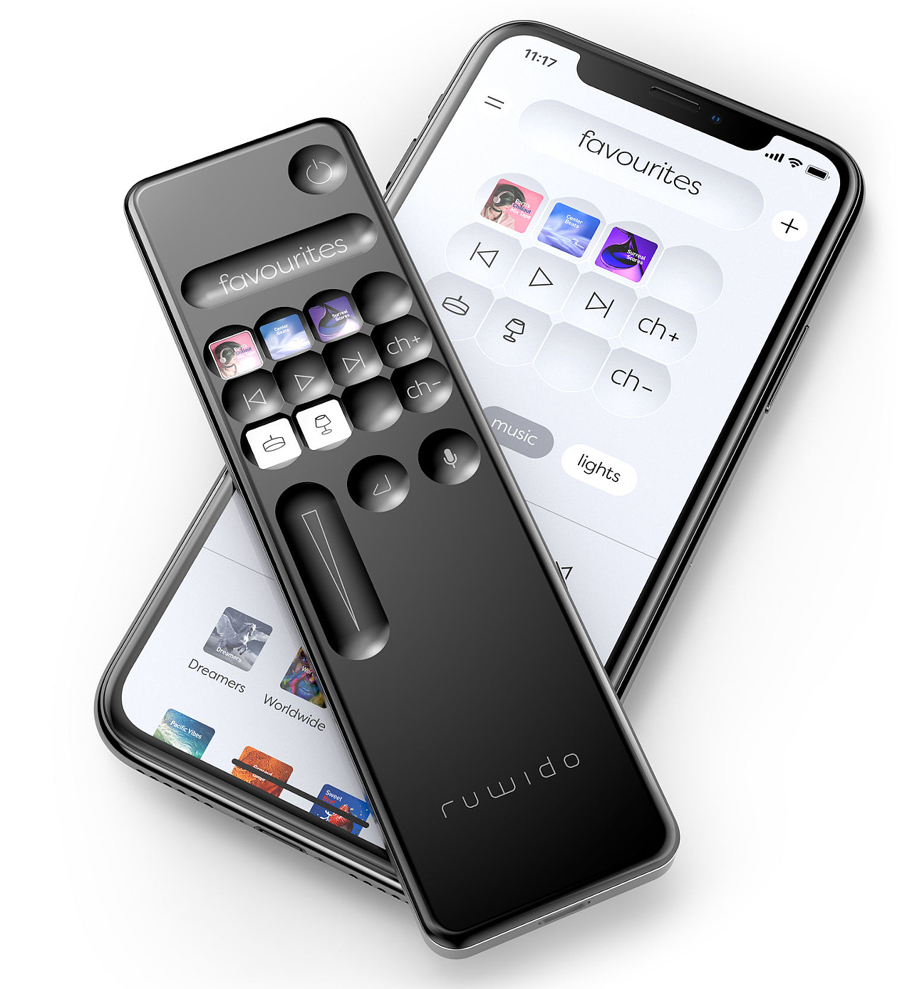 Ruwido Liza——非常适合新现代家庭的智能遥控器 - 普象网