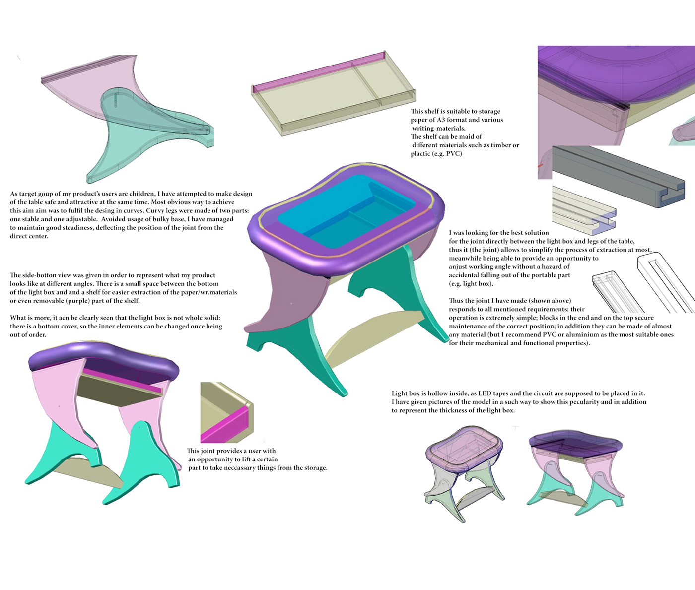 Light Box-Desk - 普象网
