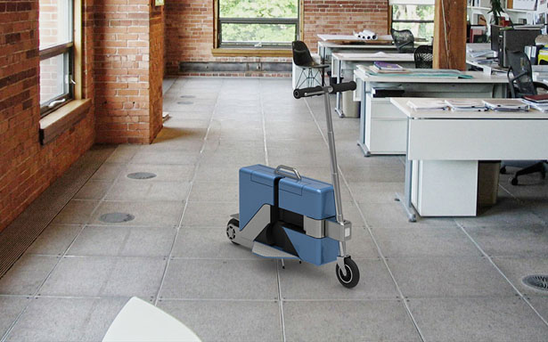 Commute-Case : A Briefcase That Transforms Into Electric Personal ...