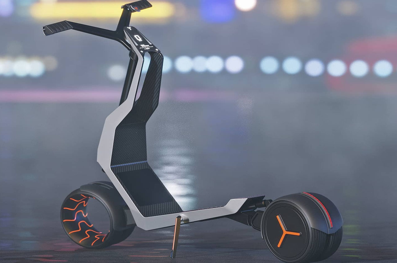 This dapper rental electric scooter is the perfect sidekick for ...