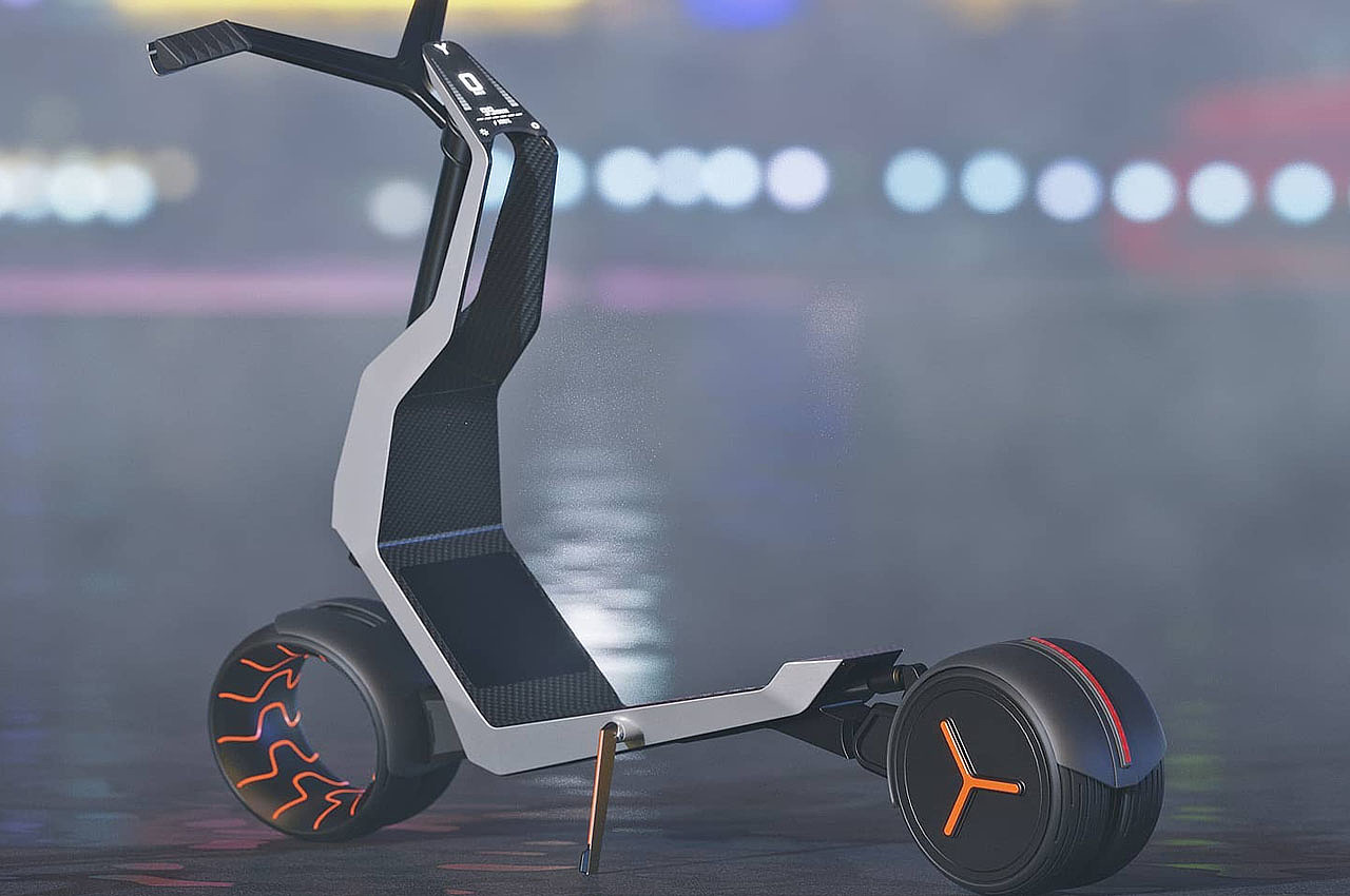 This dapper rental electric scooter is the perfect sidekick for ...
