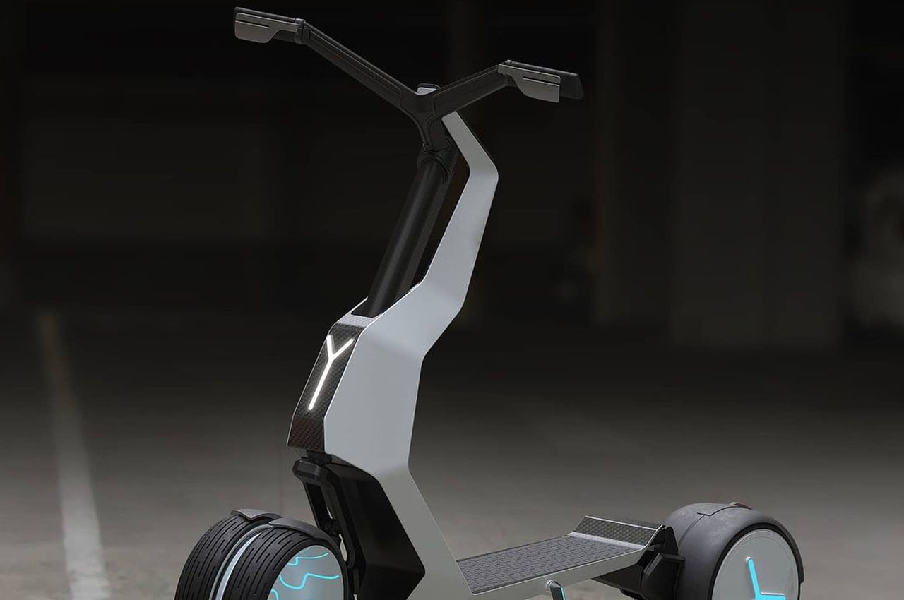 This dapper rental electric scooter is the perfect sidekick for ...