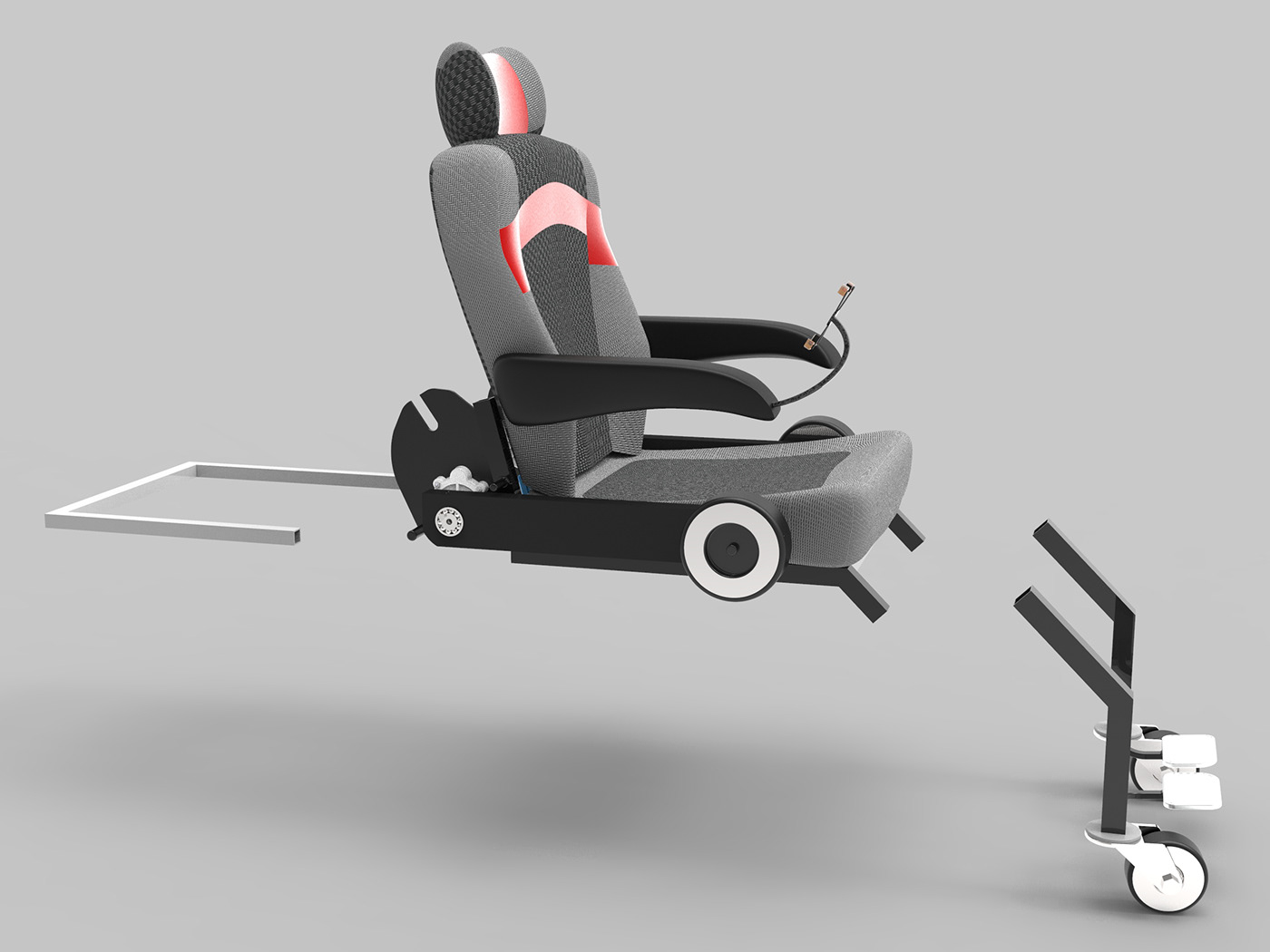 Easy Car mountable wheelchair - 普象网