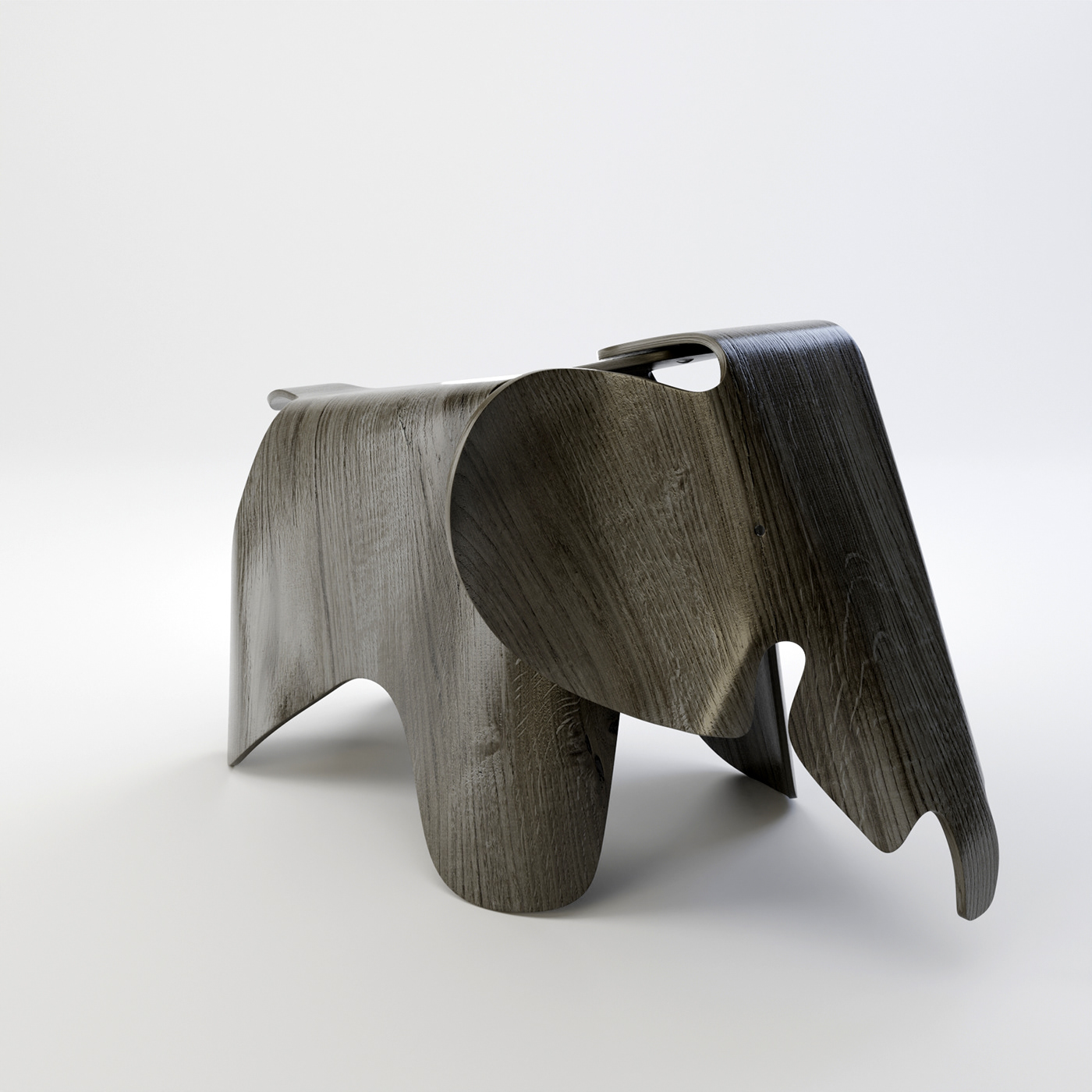 Eames Elephant 3D Model - 普象网