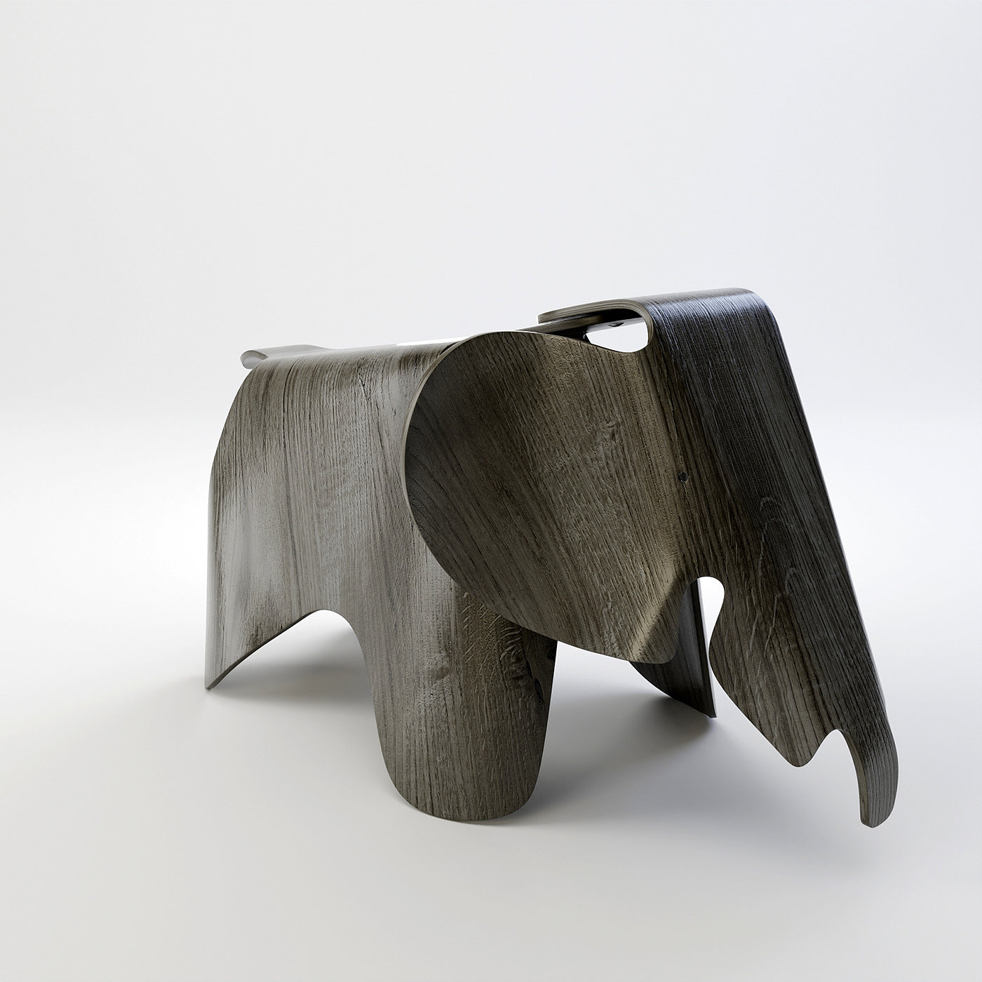 Eames Elephant 3D Model - 普象网