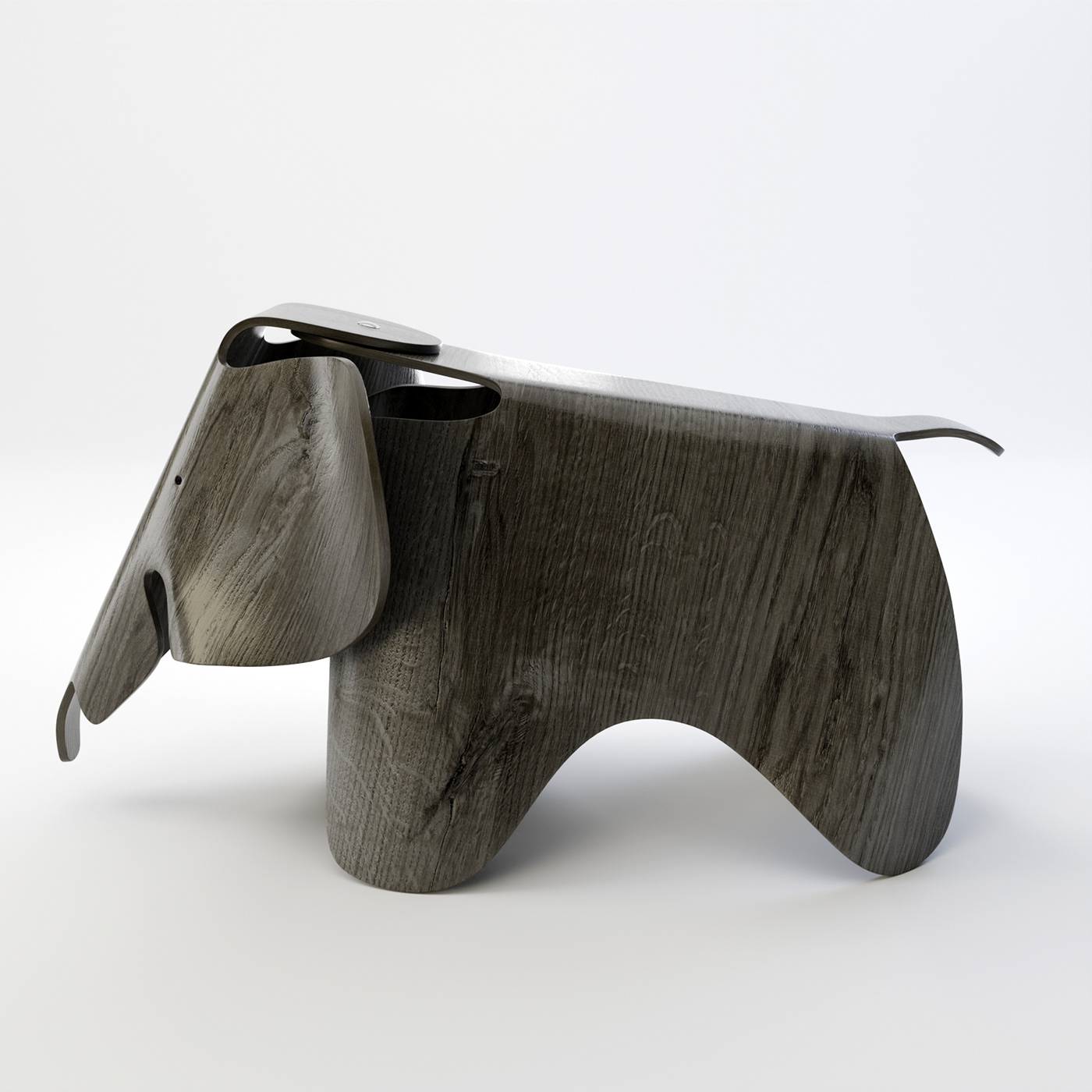 Eames Elephant 3D Model - 普象网