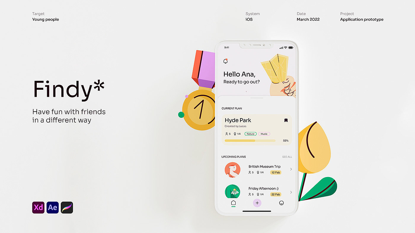 Findy* - Mobile App - 普象网