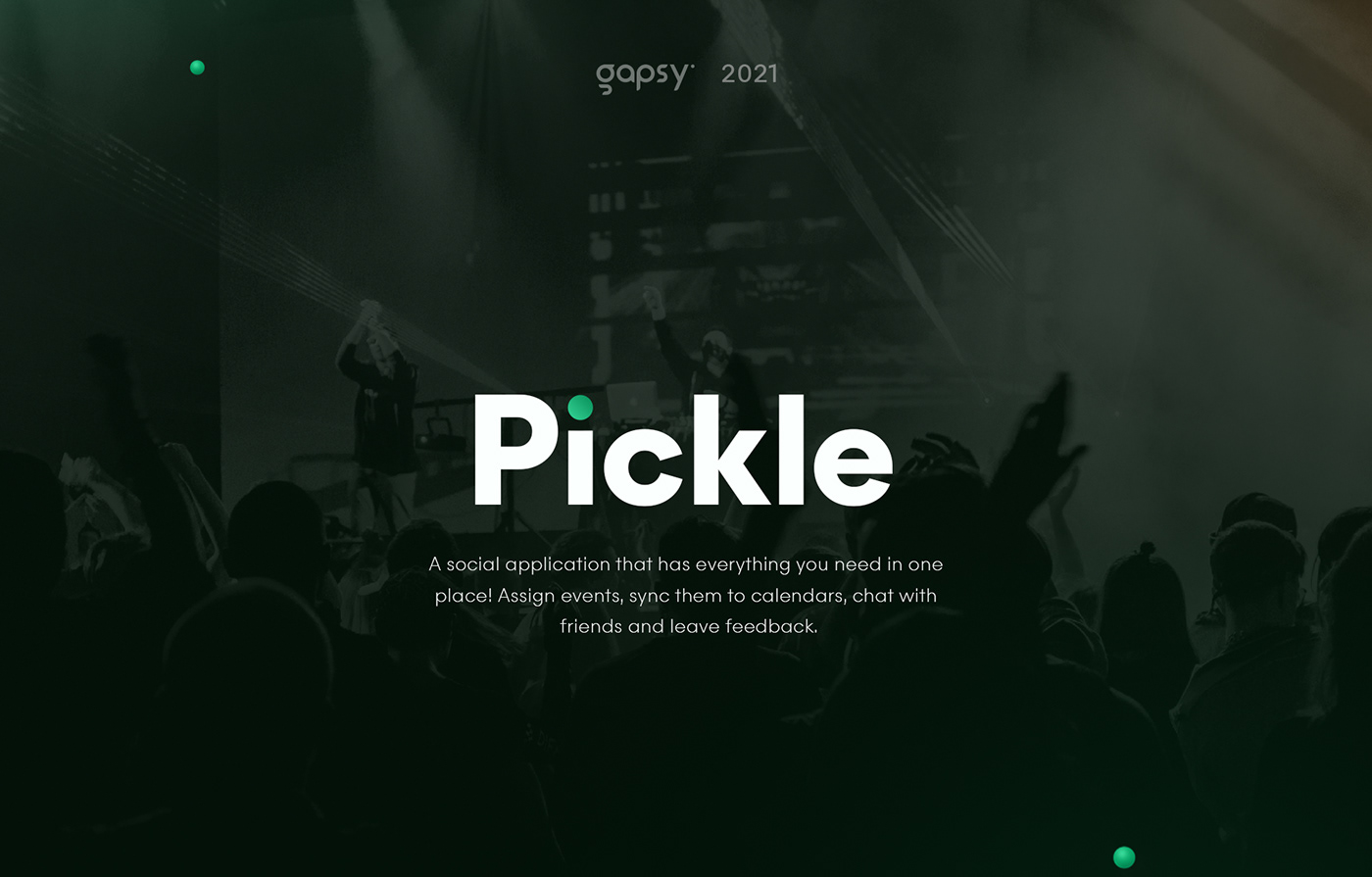 Pickle: Mobile UI/UX for Social app - 普象网