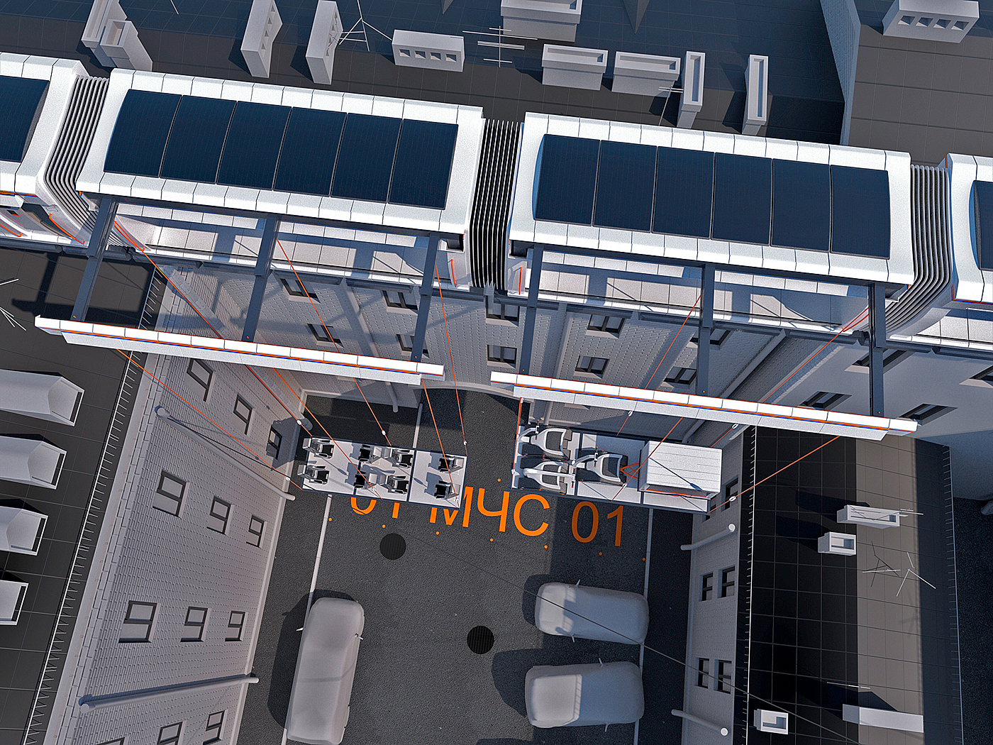 Monorail train 单轨列车，速度如飞一般的感觉~ - 普象网