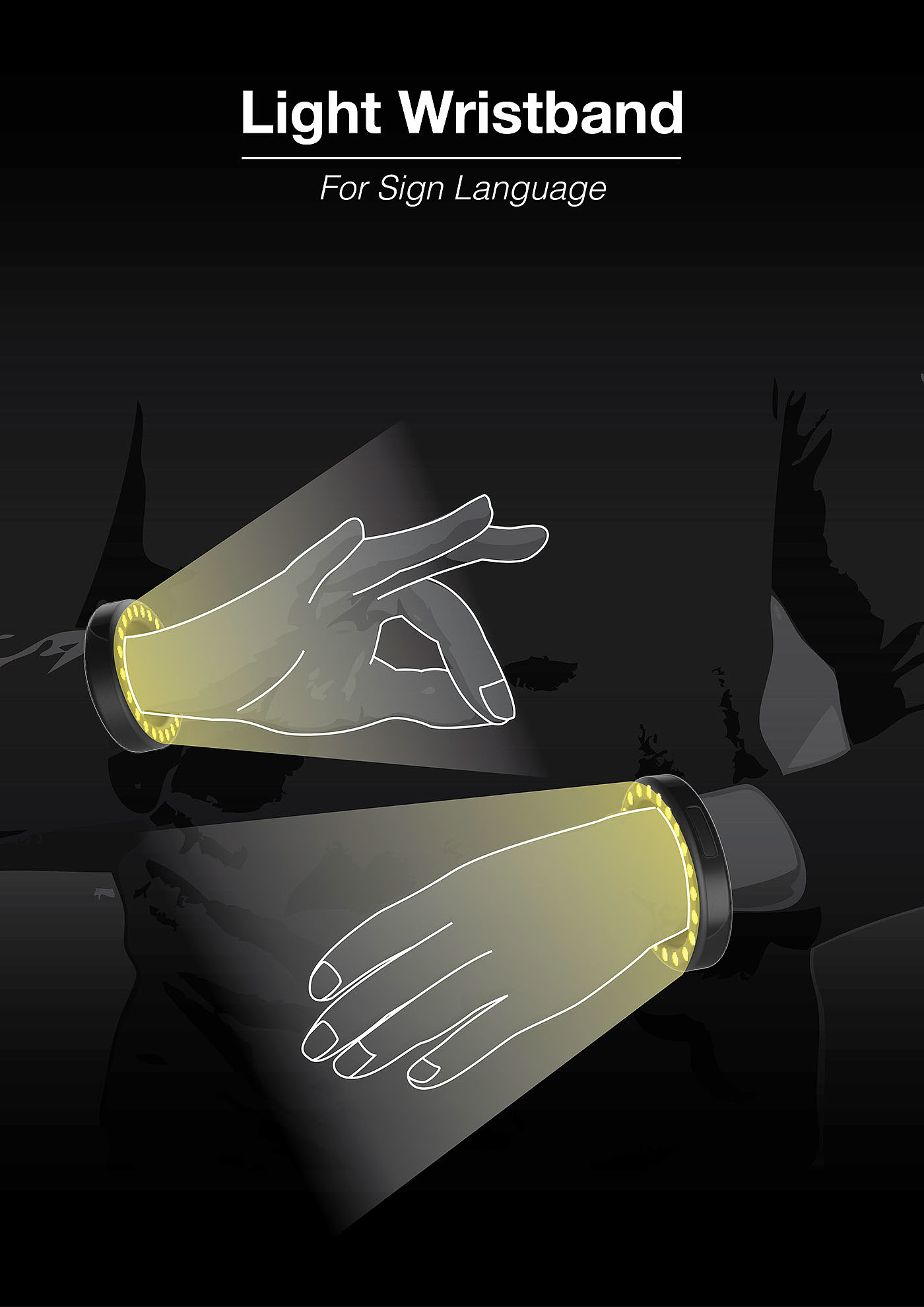 Light Wristband for sign language - 普象网