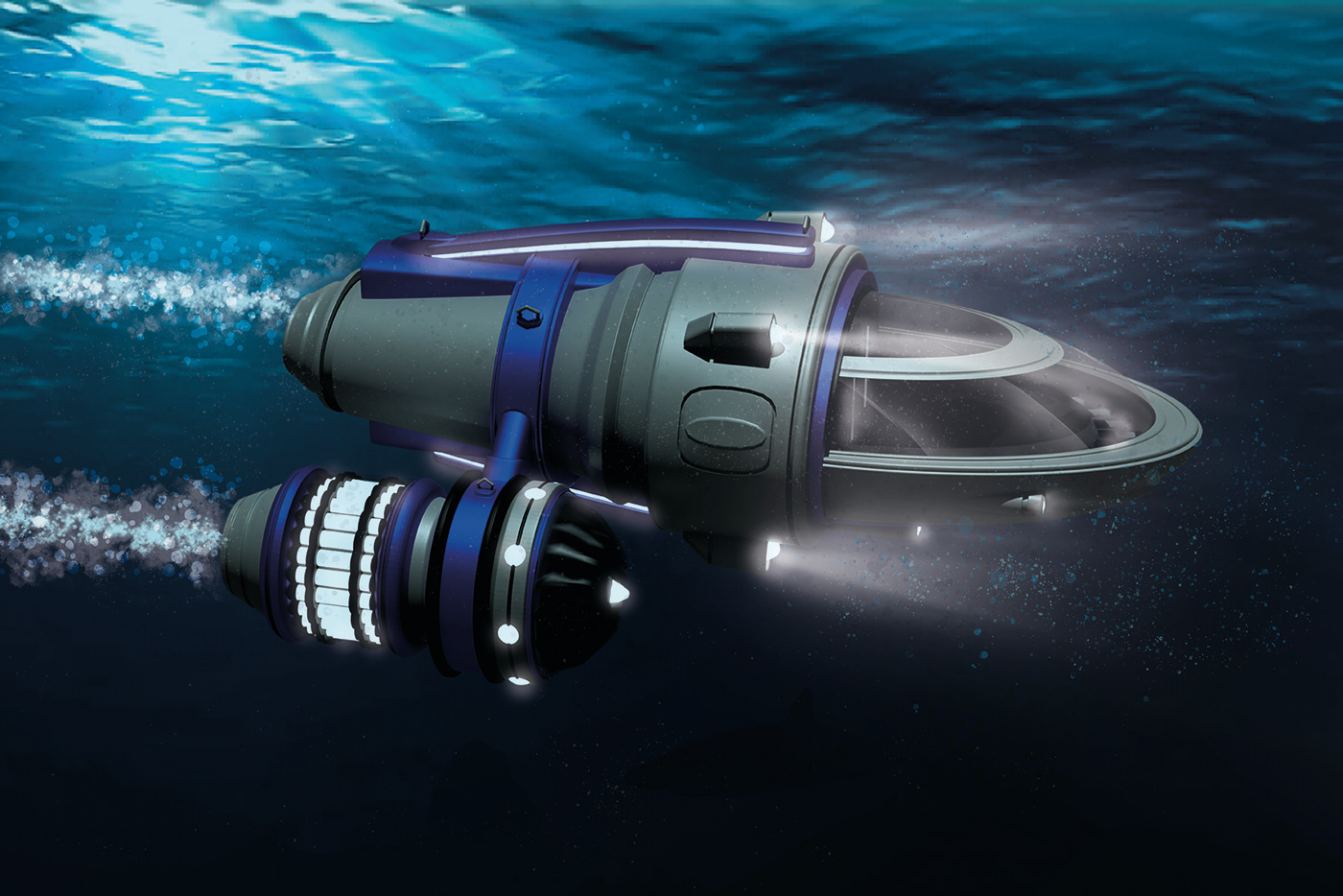 Seabirth, deep explorer submarine - 普象网