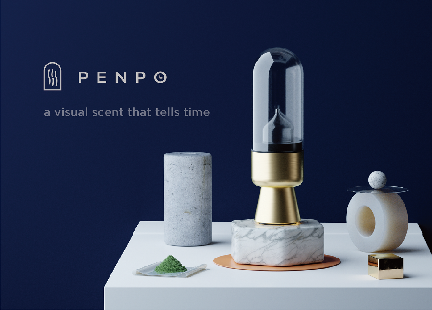 Penpo｜ Scented Clock - 普象网