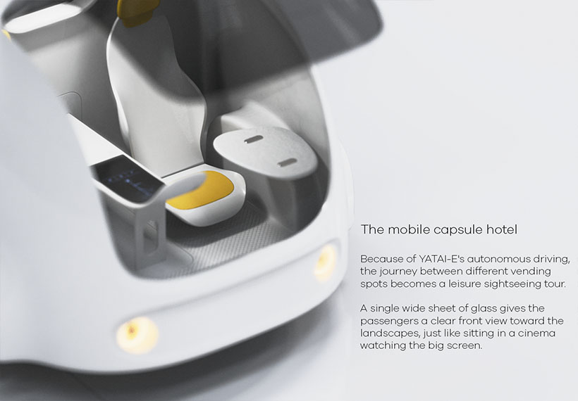 YATAI-E Future Autonomous Food Truck Concept for Modern City - 普象网