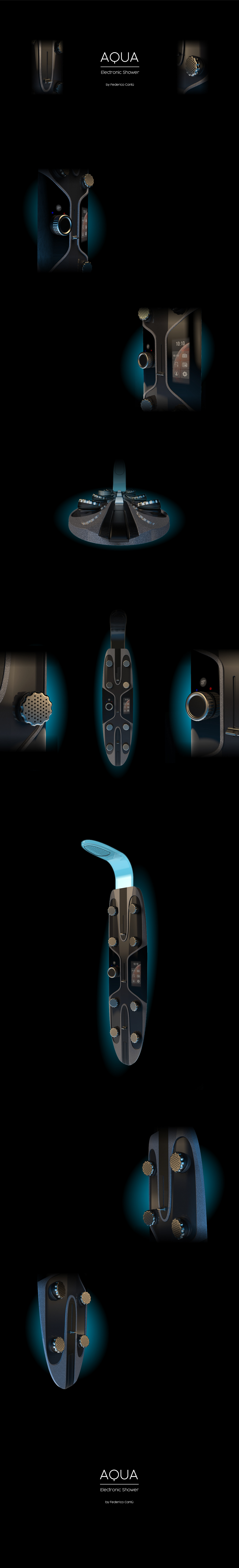 AQUA - Electronic Shower Module - 普象网