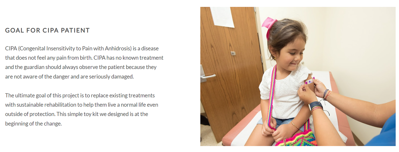 Sensory Rehabilitation Kit for CIPA Patient - 普象网